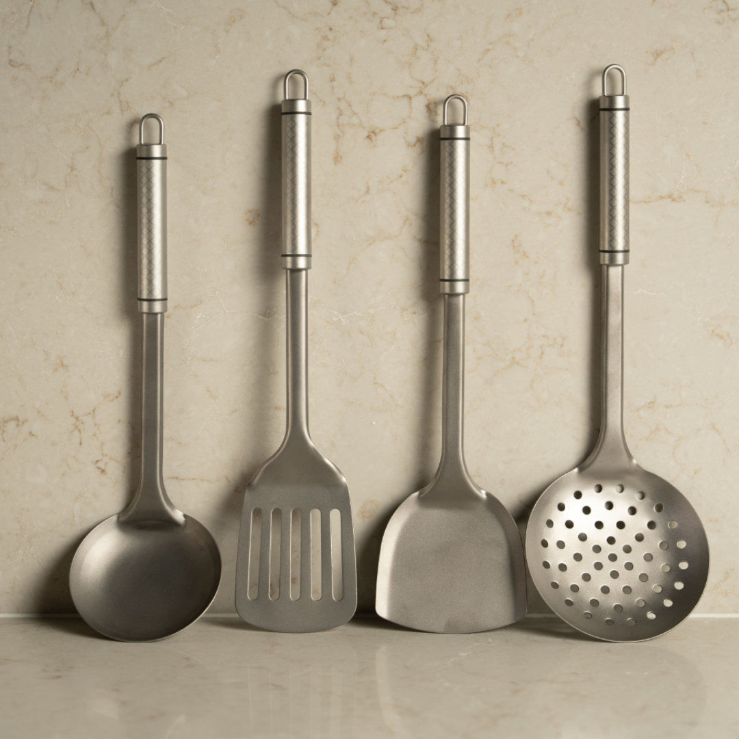 Siraat Pure Titanium Utensils Bundle