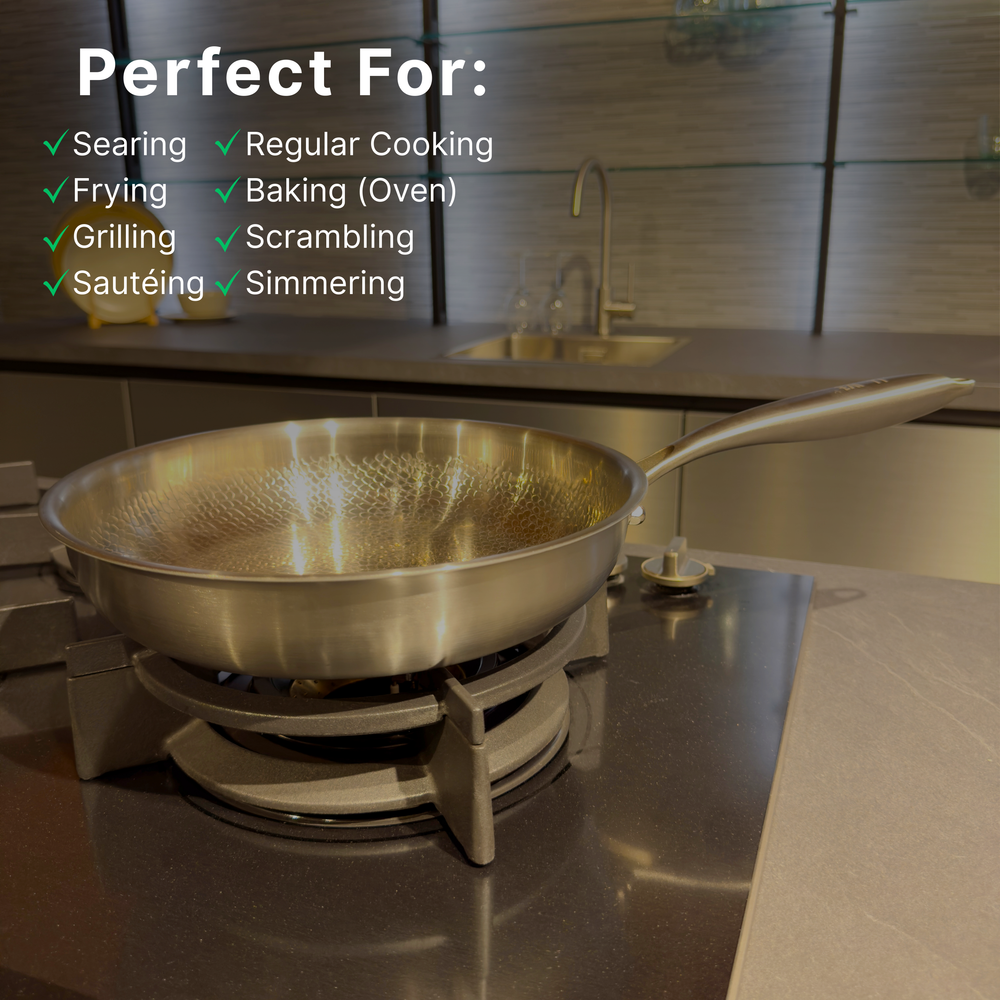 Titanium Hammered Pan Pro